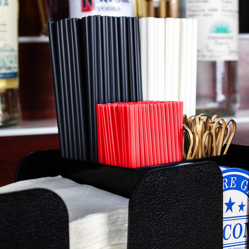 BarConic® Bar Caddy - 6 Compartment - Black – Bar Supplies