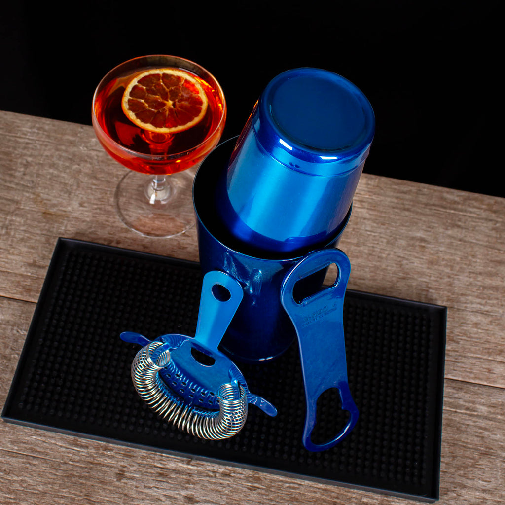 4 Piece Set w/ V-Rod® - Candy Blue – Bar Supplies