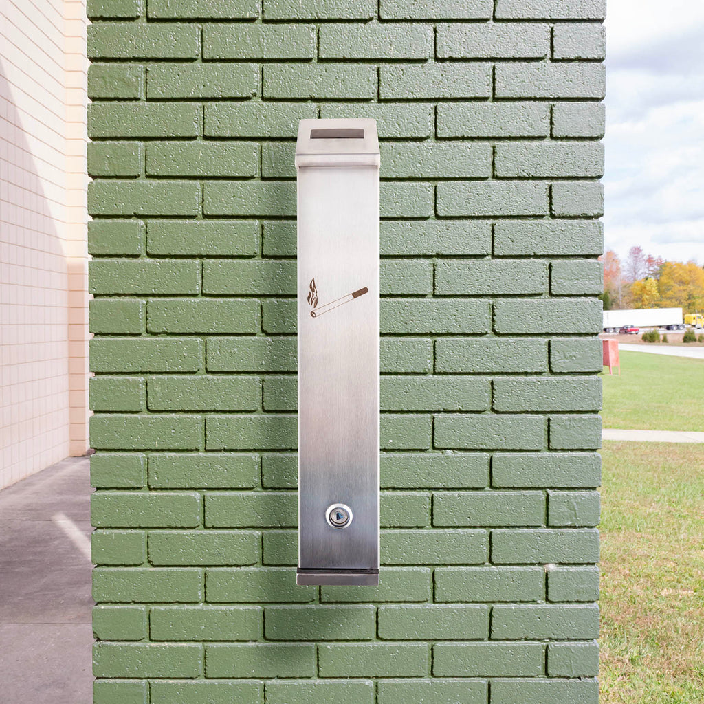 Cigarette Bud Receptacle - Wall Mount with Key function – Bar Supplies