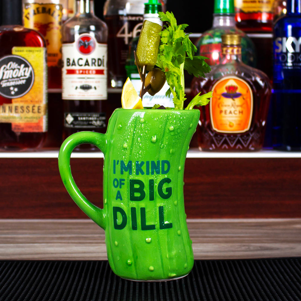 PICKLE MUG - "I'M KIND OF A BIG DILL" - 22 OUNCE – Bar Supplies