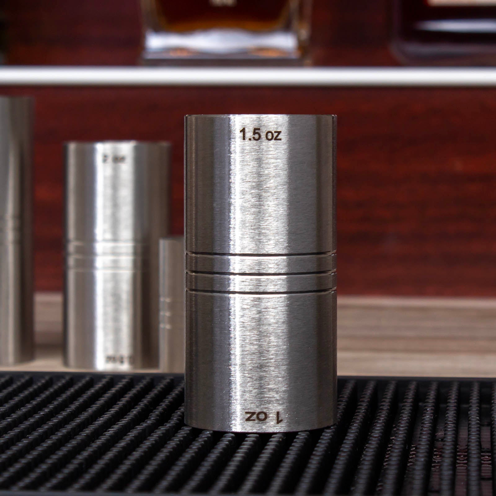 BarConic® Cylinder Jigger - Stainless Steel (Capacity Options) – Bar ...