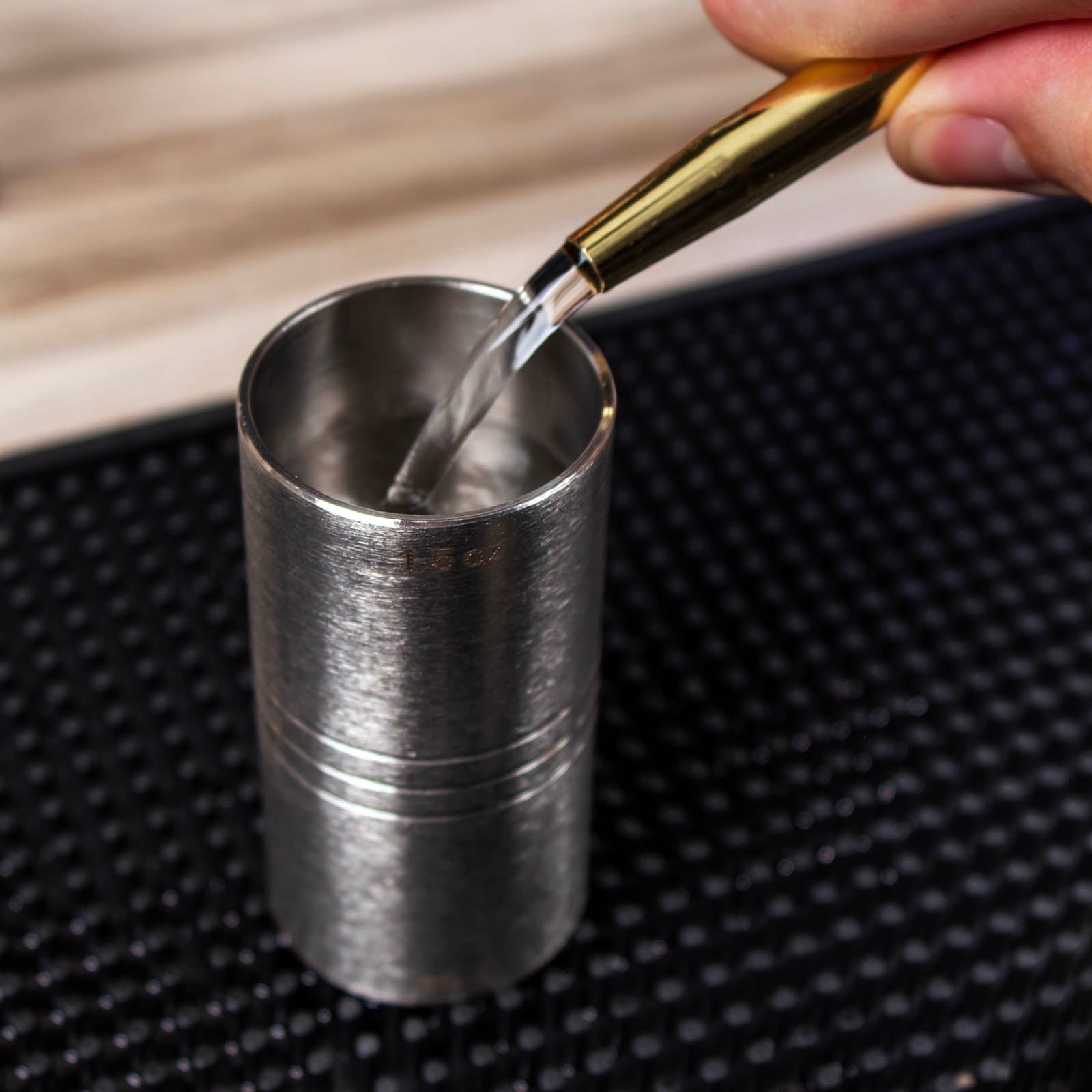 BarConic® Cylinder Jigger - Stainless Steel (Capacity Options) – Bar ...
