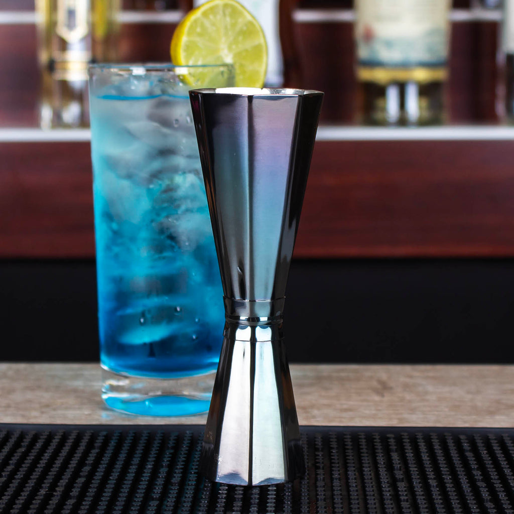 BarConic® Octagon Shaped Cocktail Jigger - 30/60ML - Finish Options ...