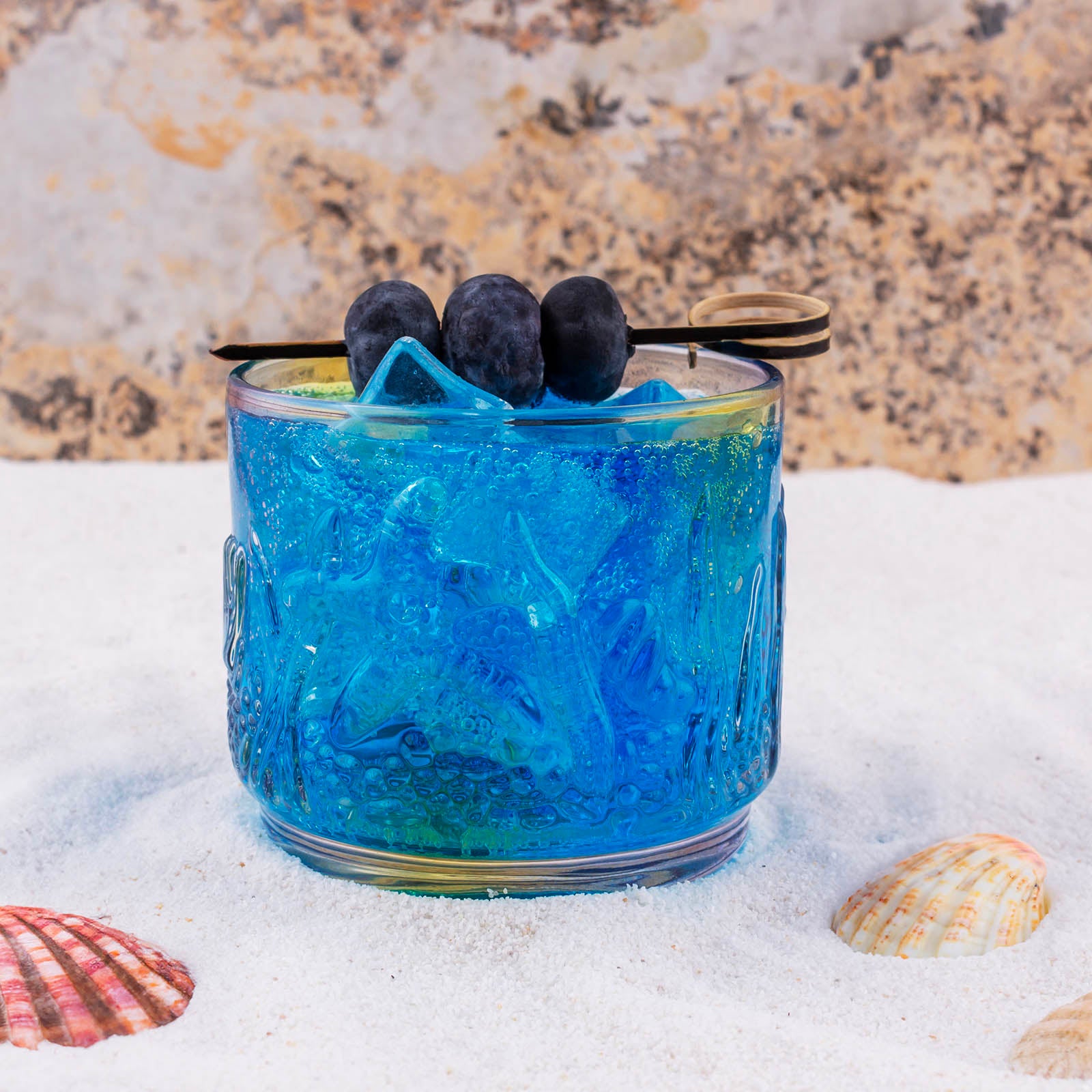 BarConic® Stackable Rocks Glass - Ocean Design - 7.5oz – Bar Supplies