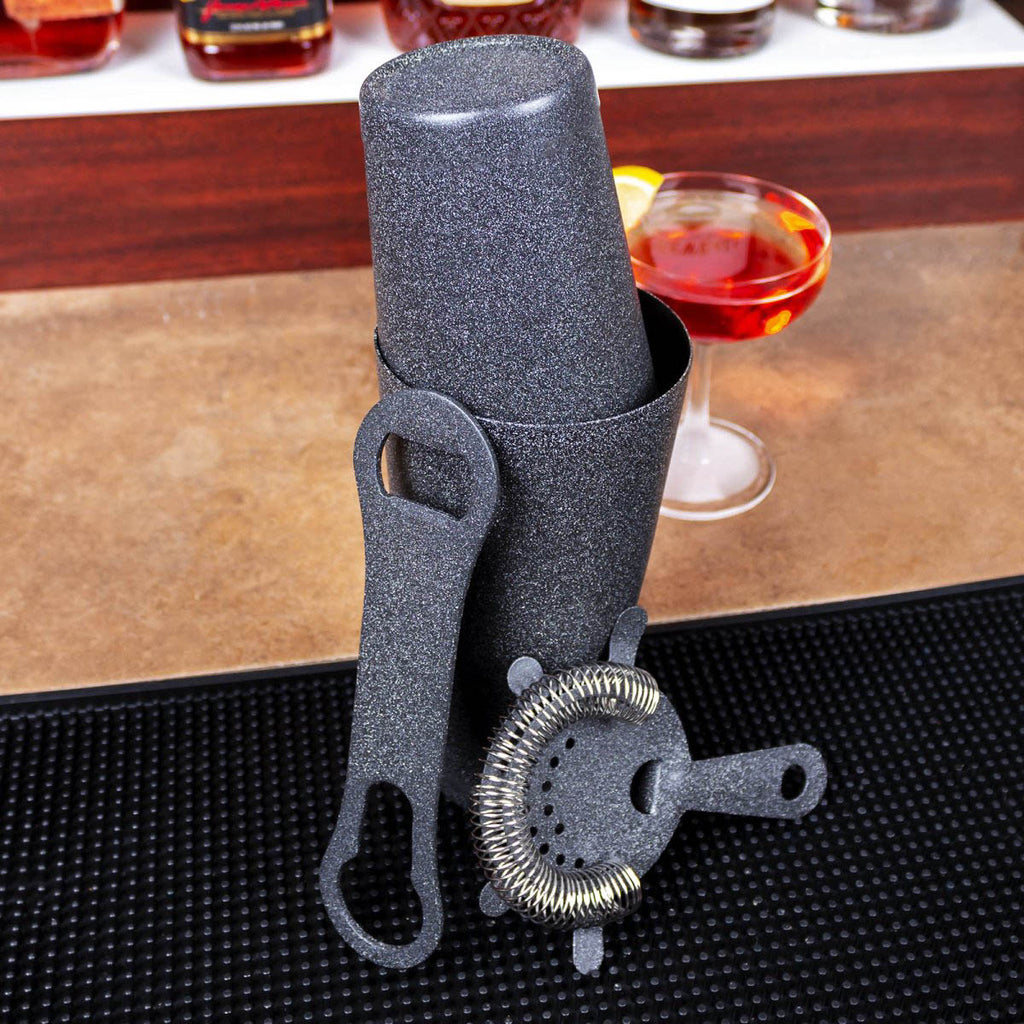 4 piece Set w/ V-Rod® - Weathered Iron – Bar Supplies