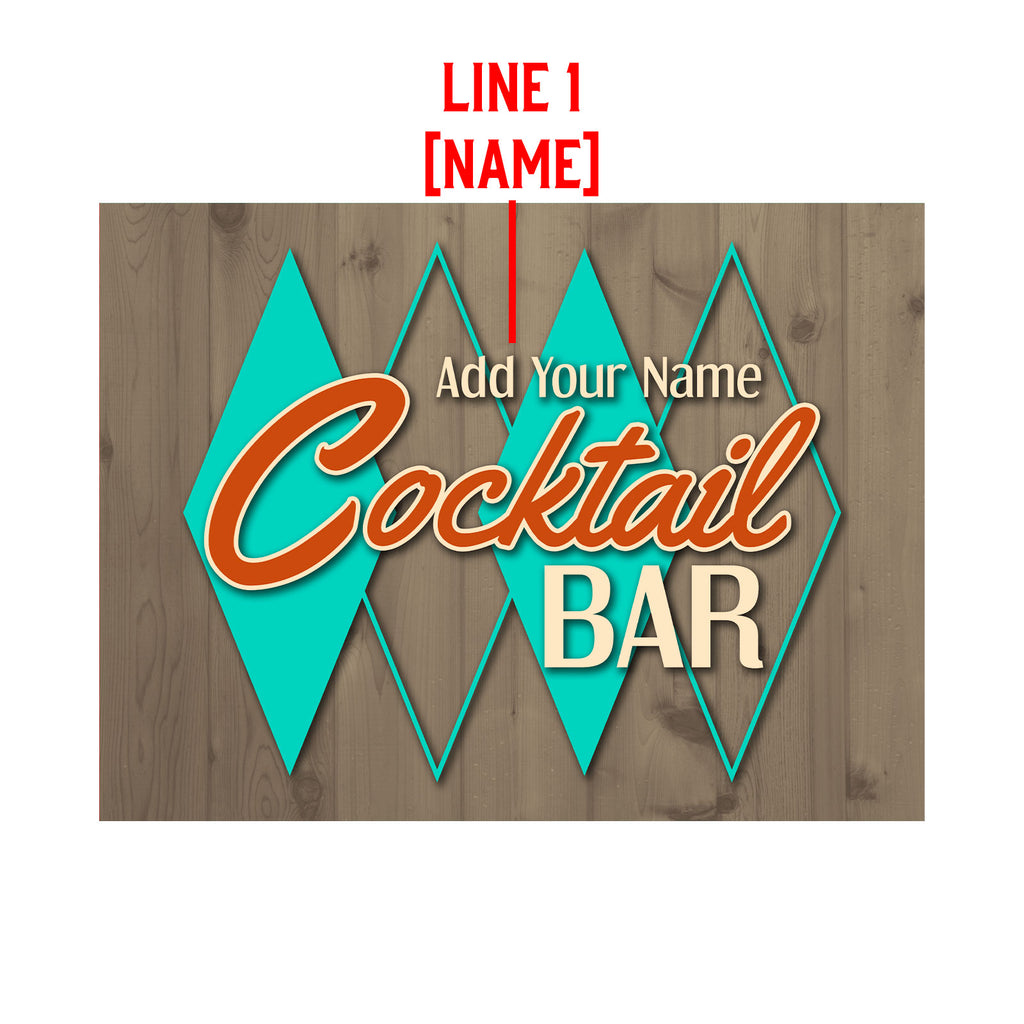 Murphy Walbar™ - 24x18 Customizable Cocktail Bar Design - Handcrafted ...