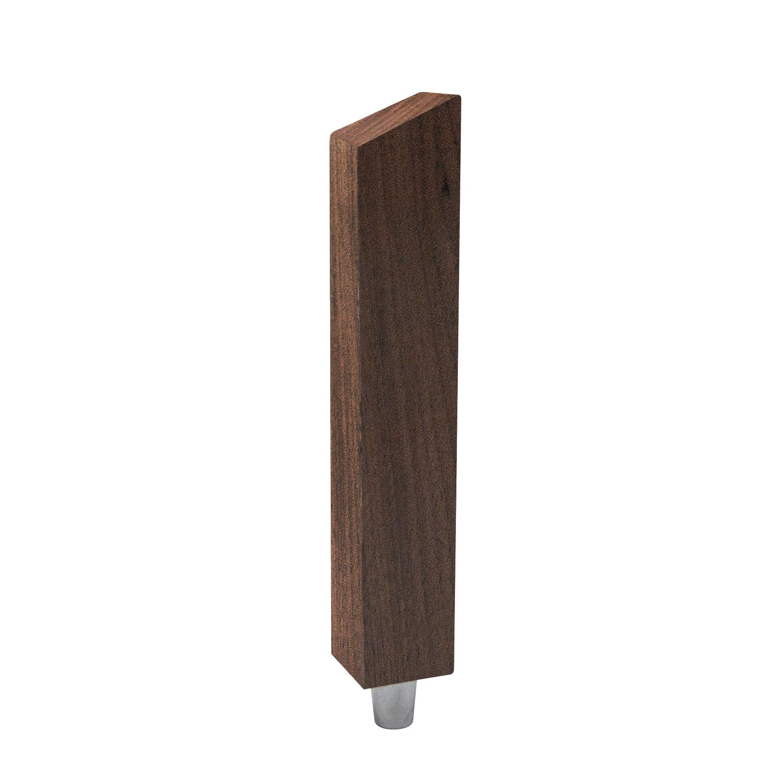 Walnut and Oak Beer Tap - With Optional Chalk Finish - Slanted – Bar ...