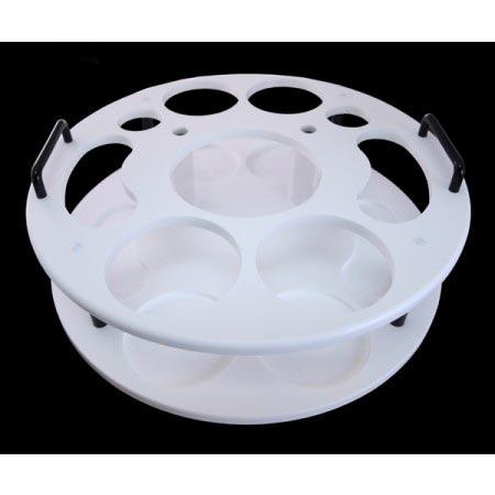 18 inch Plastic Bottle Service Tray - Holds 2 Bottles – Bar Supplies