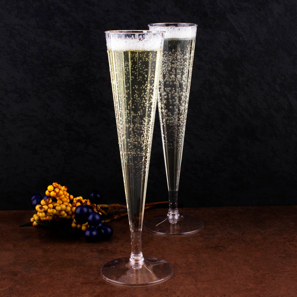 5 ounce - 2 piece Flute - 10 count – Bar Supplies