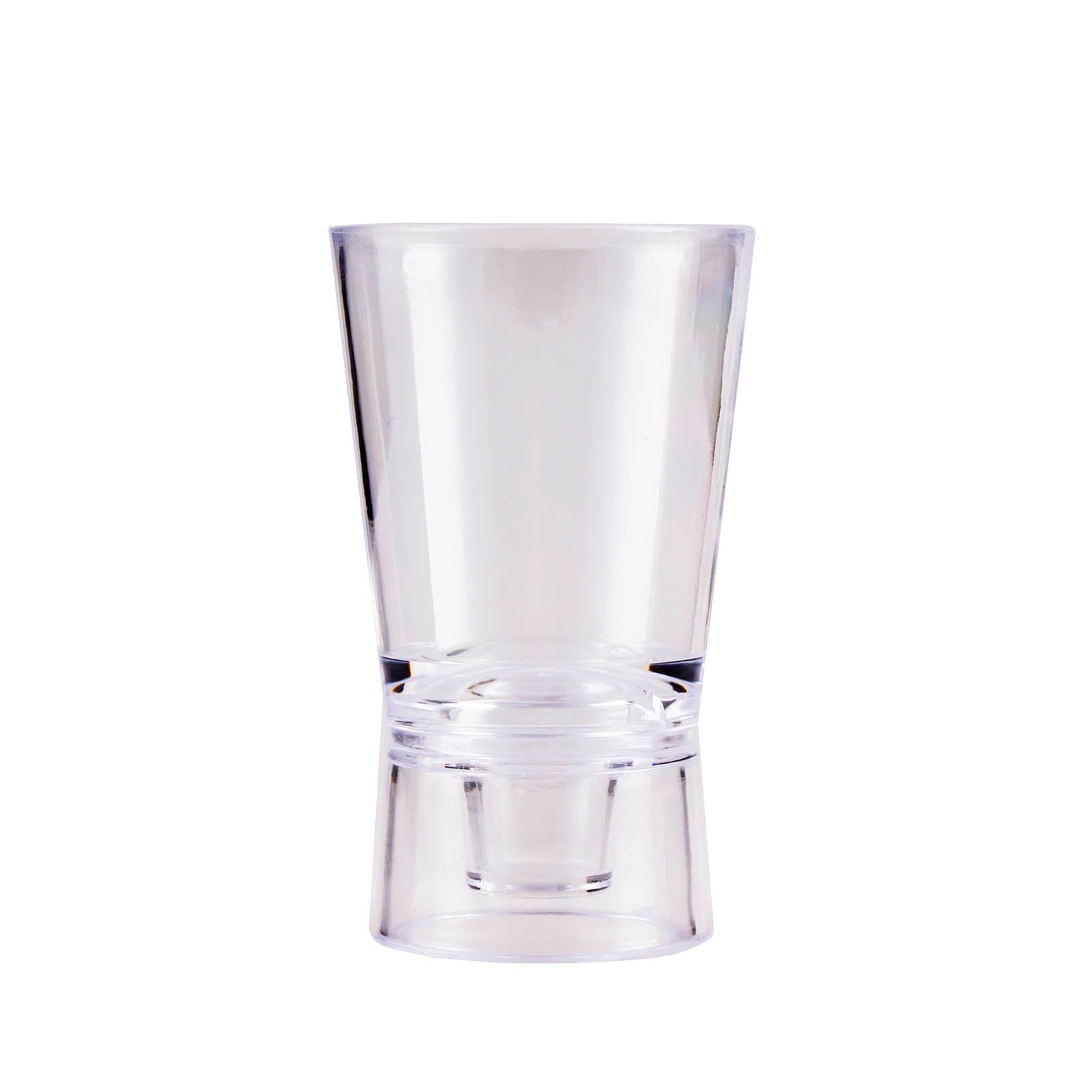 Shot Glass Beer Bottle Topper - 2 Ounce – Bar Supplies