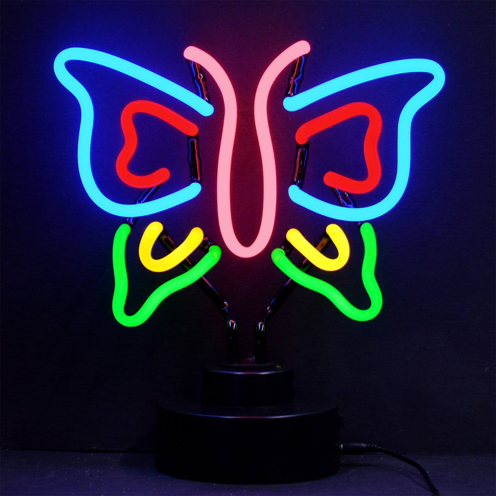 Neon Sculpture - Butterfly – Bar Supplies
