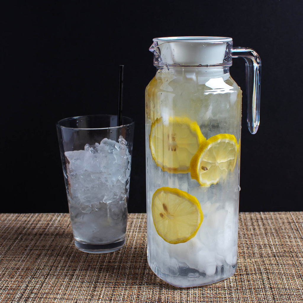 BarConic® Water Pitcher - 42 ounce - Ribbed – Bar Supplies