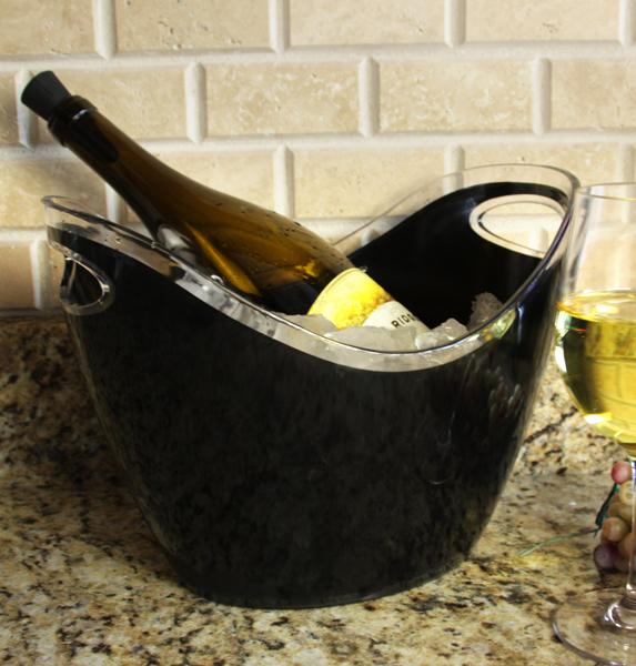 Premium Acrylic Ice & Bottle Bucket – Bar Supplies