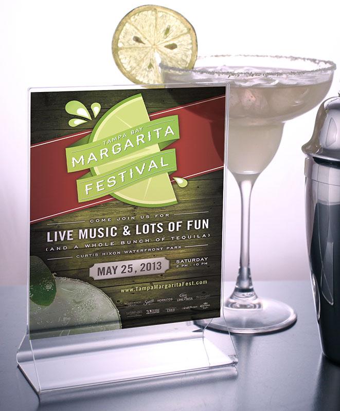 Table Flyer / Menu Holder – 5” x 7” - Acrylic – Bar Supplies