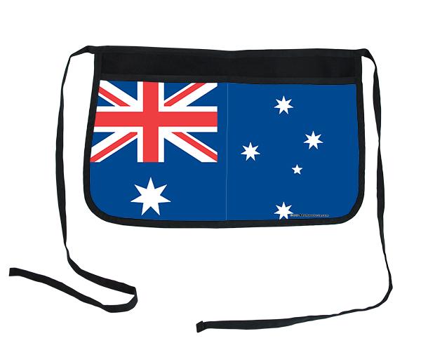 Two-Pocket Kolorcoat™ Server Apron - Flags of the World – Bar Supplies