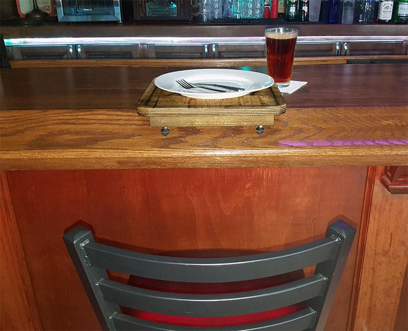 Drunk Bunk™ - Stained Bar Top Dining Platform – Bar Supplies