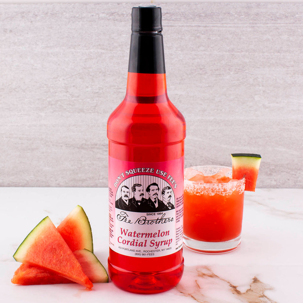 Watermelon Syrup - 1 Quart - Fee Brother's – Bar Supplies