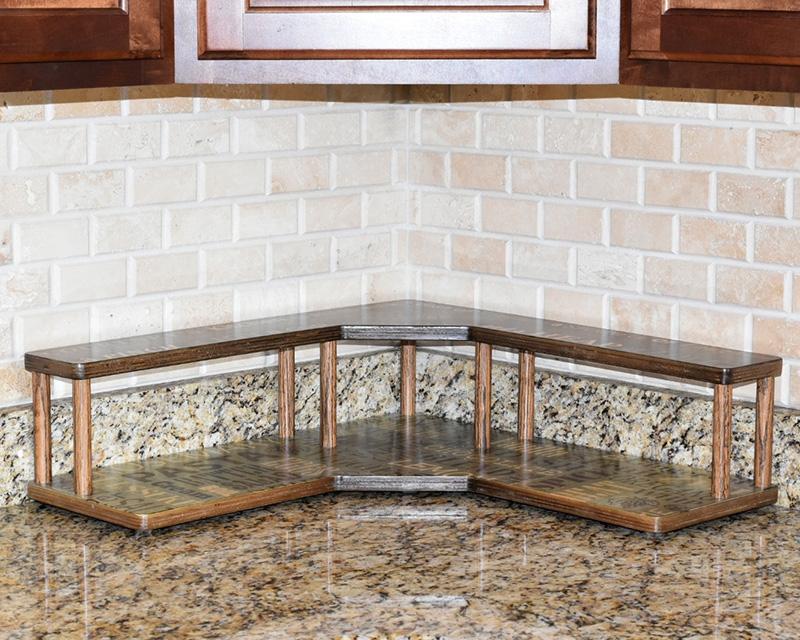 CUSTOMIZABLE Counter Caddies™ - CULINARY Theme - CORNER Shelf – Bar ...
