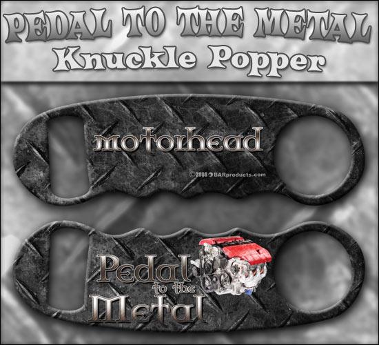 Pedal to the Metal Knuckle Popper Bottle Opener – Bar Supplies