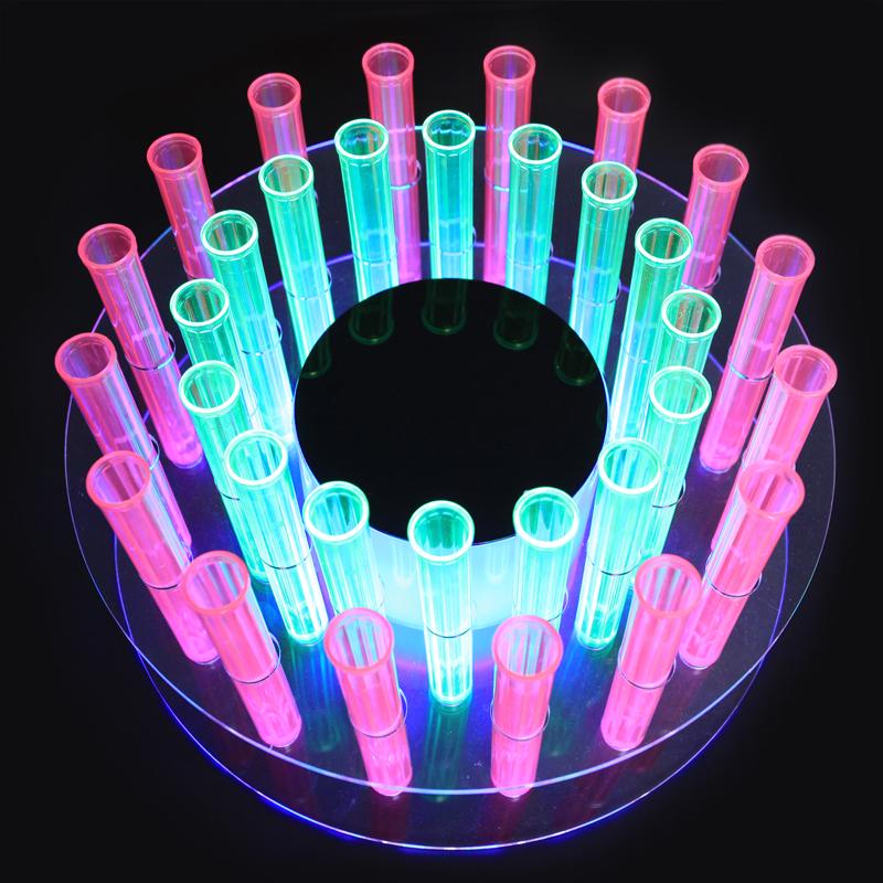 Test Tube Shot Serving Tray Remote Controlled - 32 Hole LED – Bar Supplies