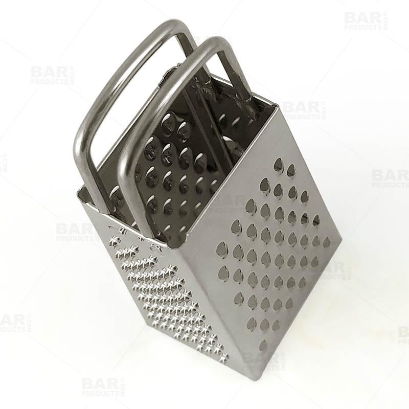 Stainless Steel Mini Box Grater – Bar Supplies