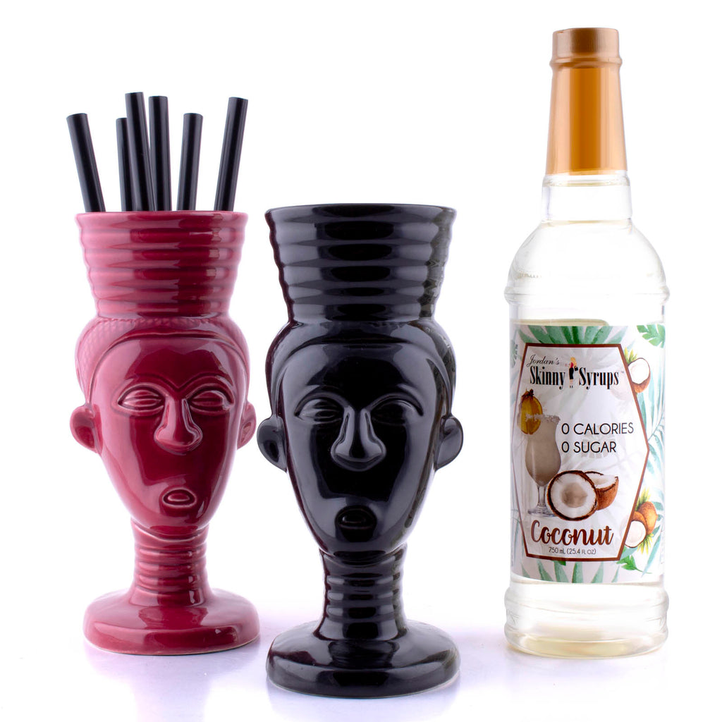 Tiki Gift Set - Polynesian Queens – Bar Supplies