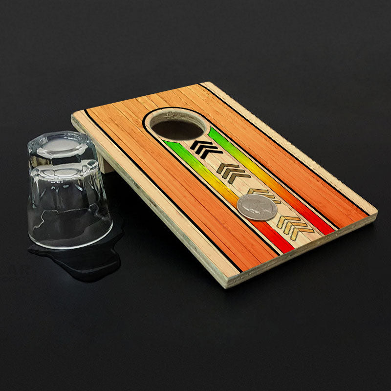 Quarter Master - Tabletop Cornhole Game with Quarters - Lanes – Bar ...