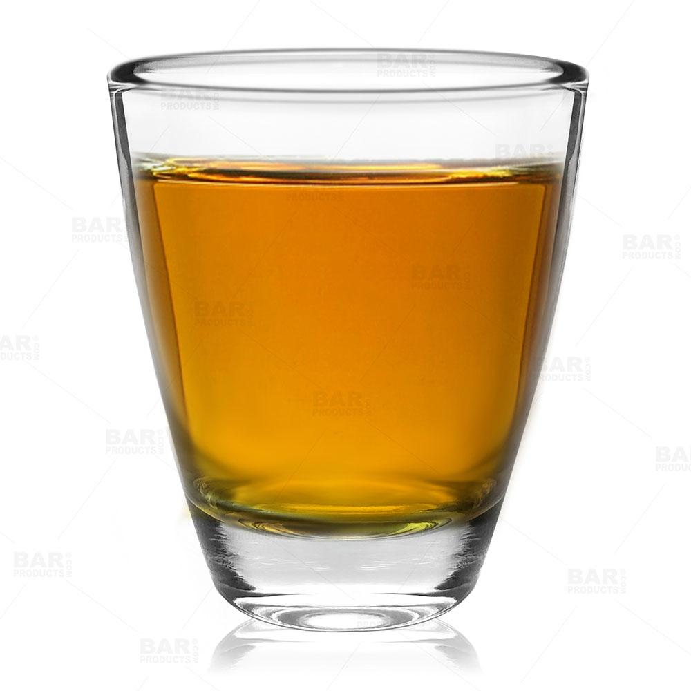 BarConic® Shot Glass - Rounded Barrel Style - 1 ounce – Bar Supplies
