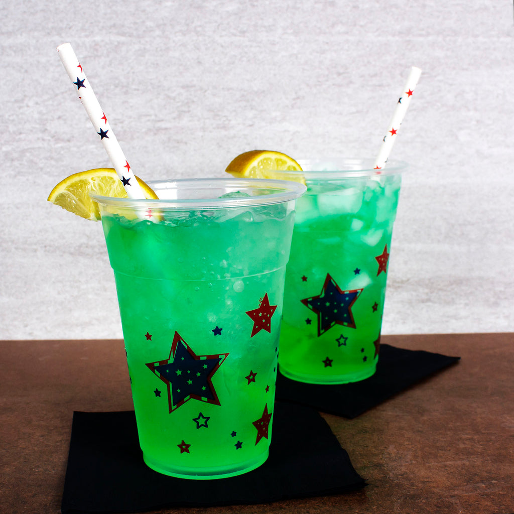 16 ounce - Soft Plastic Cups - Stars 20 ct. – Bar Supplies